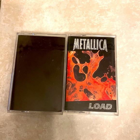 Media | Metallica Black And Load Cassette Tape | Poshmark